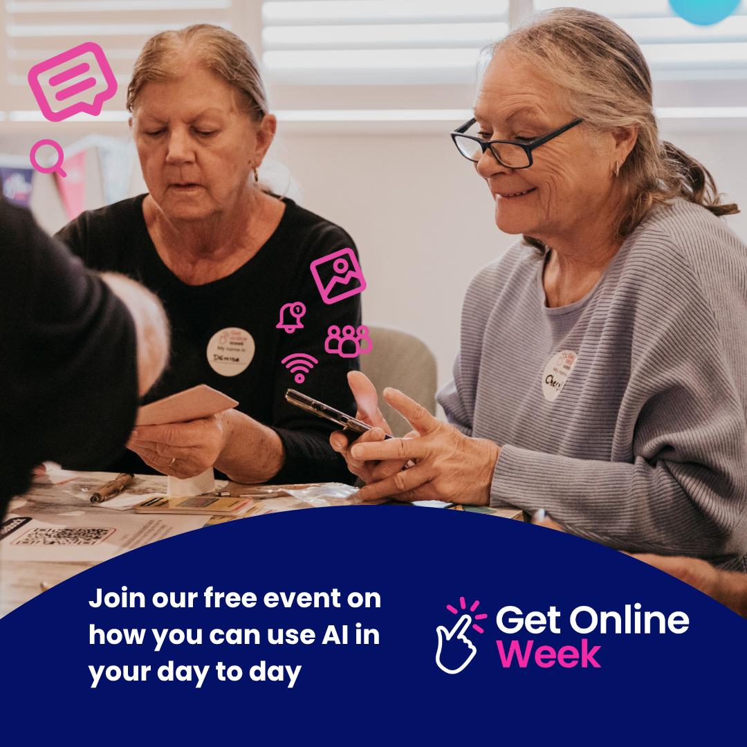 Get Online Week social media tiles | Good Things Foundation